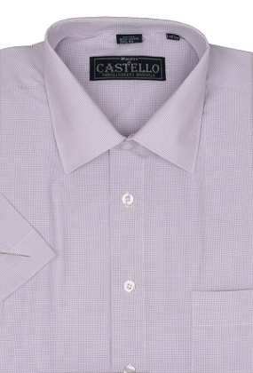 Рубашка мужская Maestro Rich 153-K фиолетовая 43/170-178