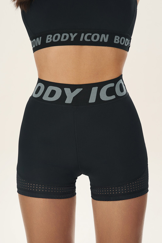 Cпортивные шорты женские BODY ICON SH-6006 черные L