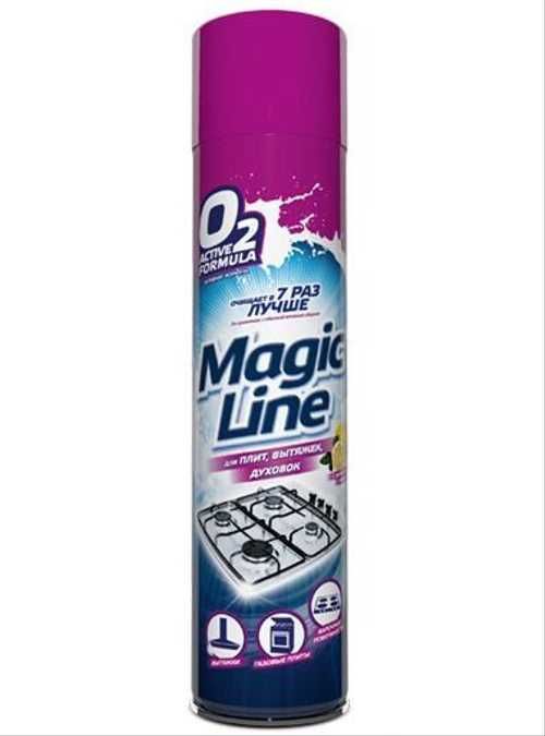 Активный пенный очиститель для плит, вытяжек, духовок Magic Line ML5006