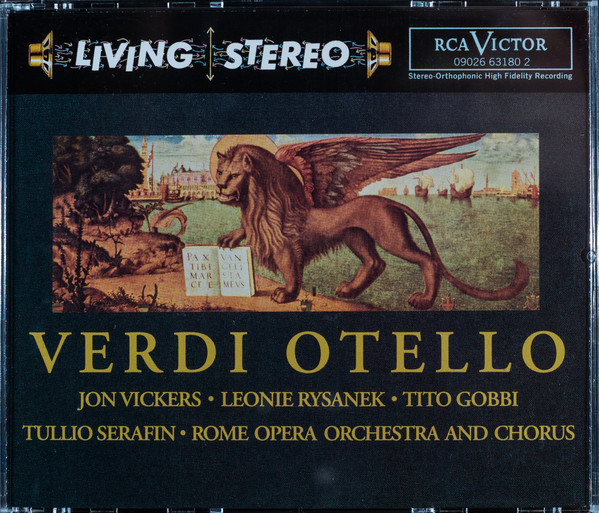 Verdi: Otello. - Jon Vickers. Leonie Rysanek. Tito Gobbi (2 CD)