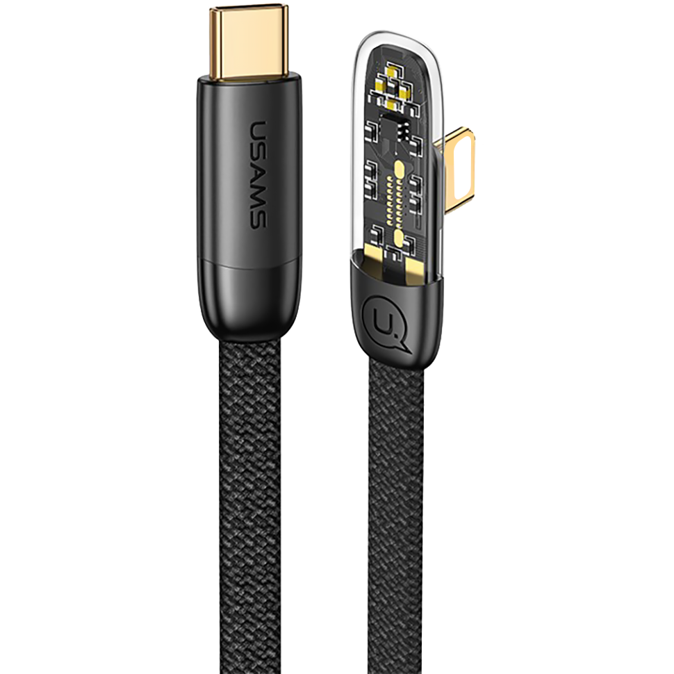 Кабель USB Type C - Lightning Usams US-SJ586 2 м черный