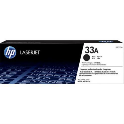 Картридж для лазерного принтера HP 33А (CF233A) черный, оригинал