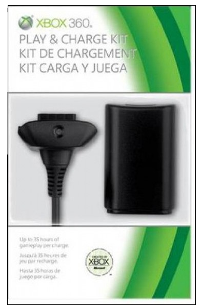 Набор аксессуаров для геймпада NoBrand NoBrand Controller Charging Kit для Xbox 360