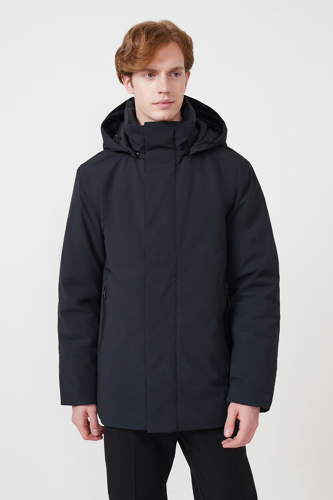 Зимняя куртка мужская Baon B5323513 черная 3XL