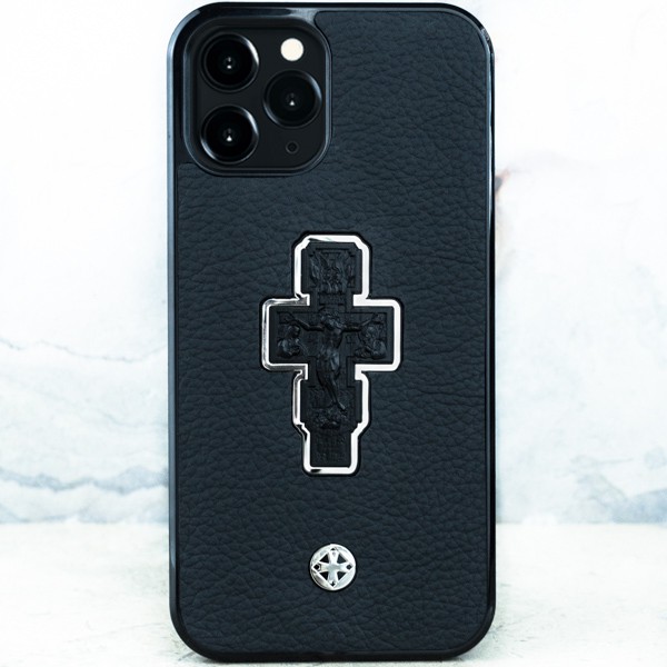 Чехол iPhone 14 Pro - Euphoria HM Crucifix Cross - Euphoria HM Premium