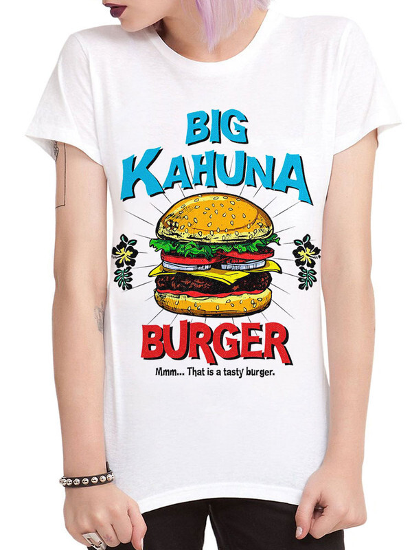 Футболка женская Design Heroes Big kahuna burger белая 3XL