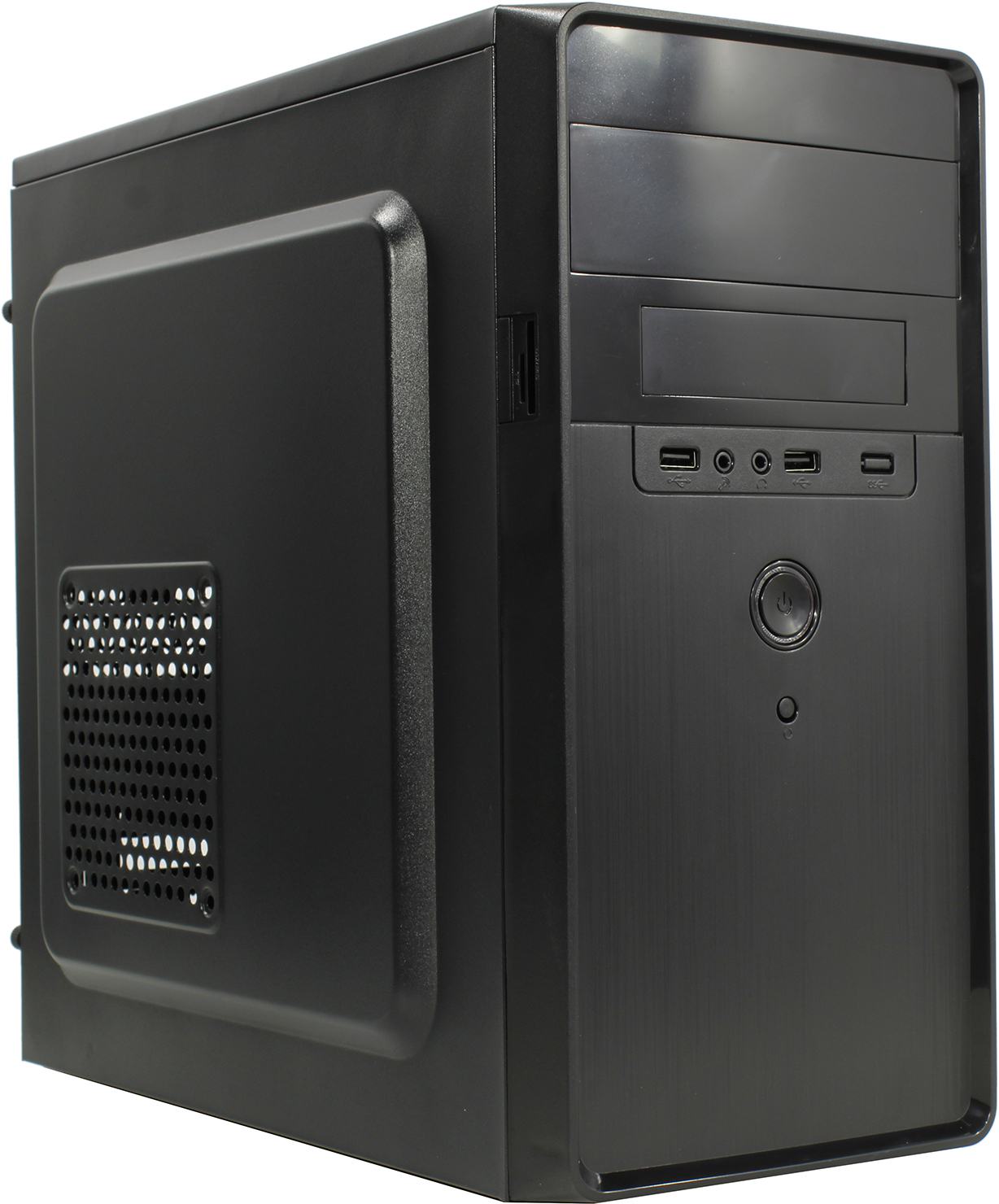 Корпус компьютерный ExeGate BA-309-AA450 (EX286426RUS) Black