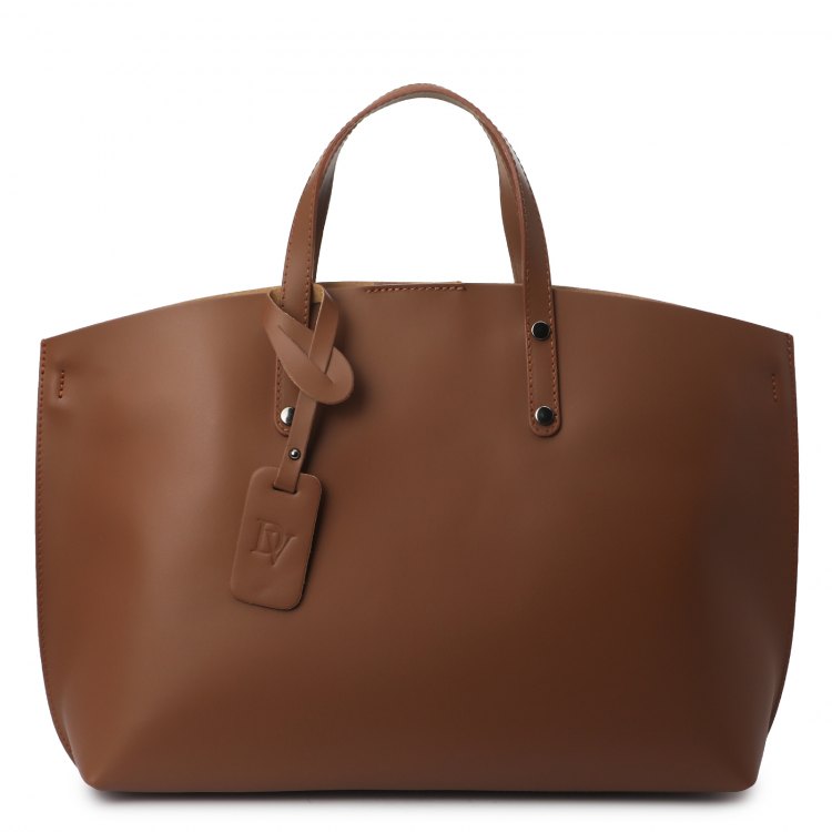 Комплект (брелок+сумка) женский Diva`s Bag M9025, коричневый