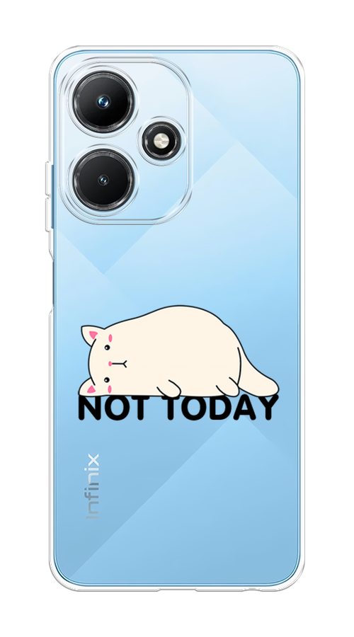 Чехол на Infinix Hot 30i "Cat not today"