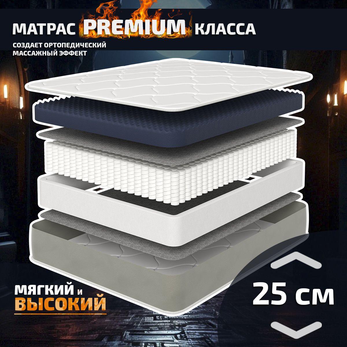 Premium матрас Piterson Rezon 80х180