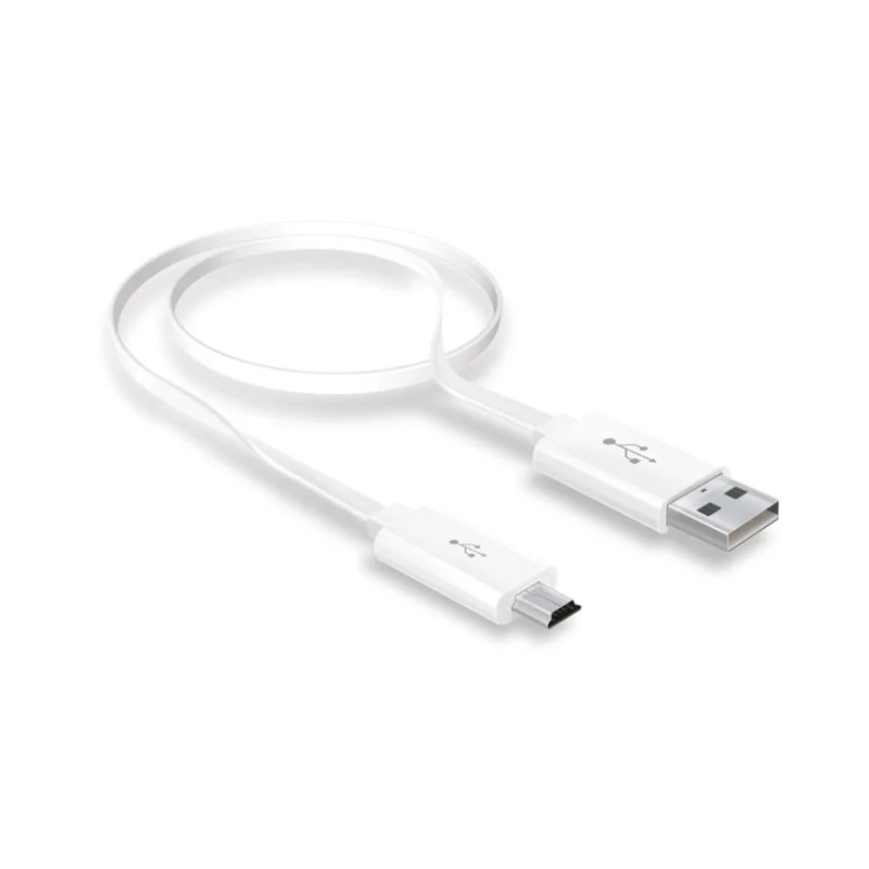 Кабель Craftmann C3.01.007 USB - mini USB 0.4 м, белый