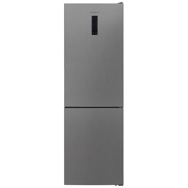 Холодильник Scandilux CNF 341 Y00 S серебристый