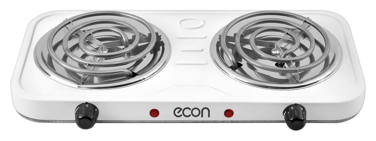 Настольная электрическая плитка ECON ECO-210HP белый