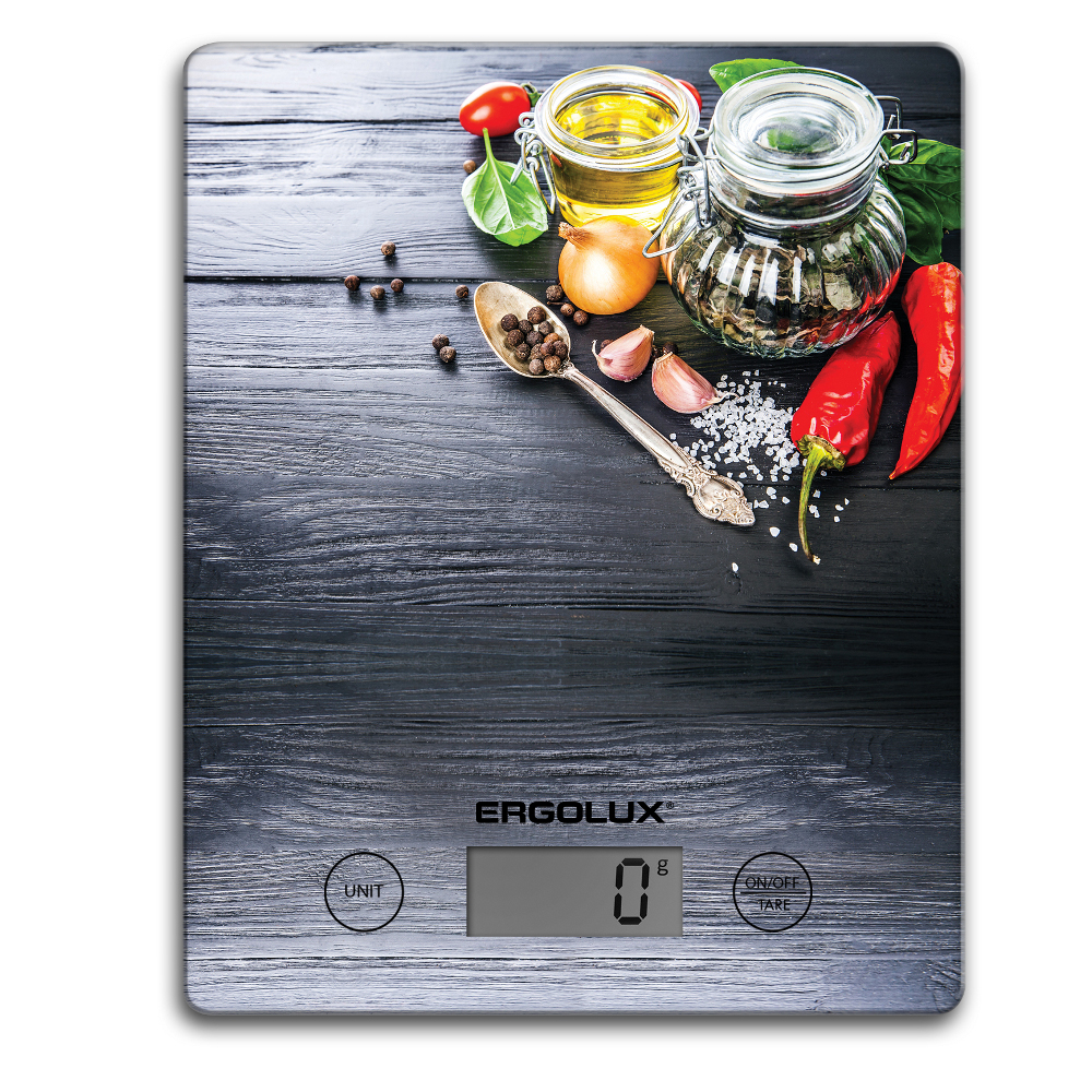 Весы кухонные Ergolux ELX-SK02-С02