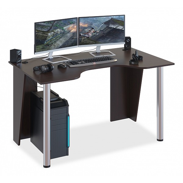 Компьютерный стол Сокол КСТ-18, венге