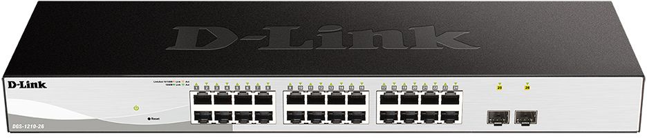 Коммутатор D-Link DGS-1210-26/FL DGS-1210-26/FL1A 24G 2SFP