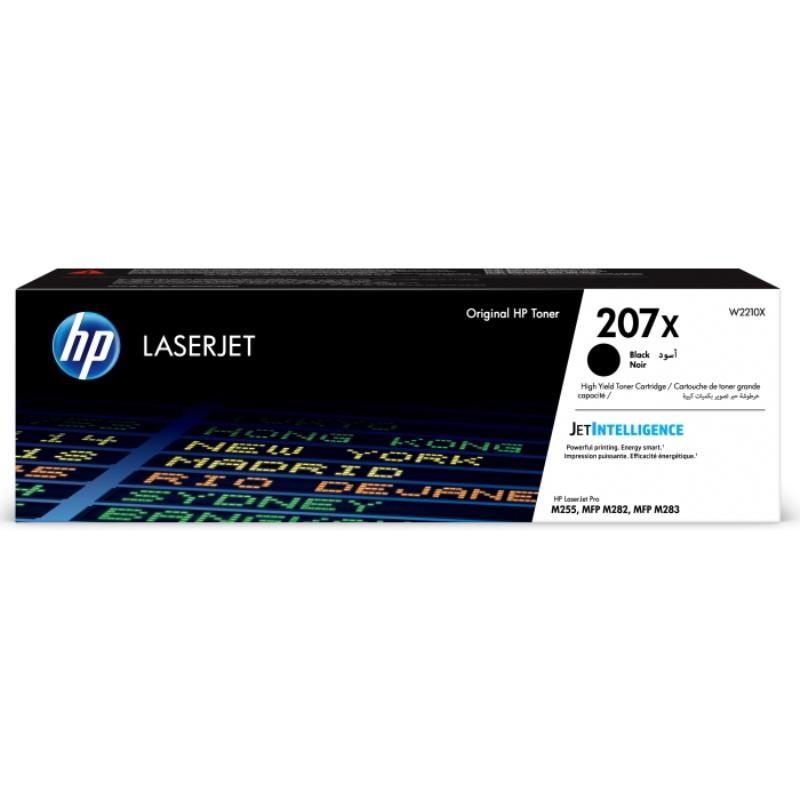 Картридж для лазерного принтера HP 207X черный, оригинал (W2210X)