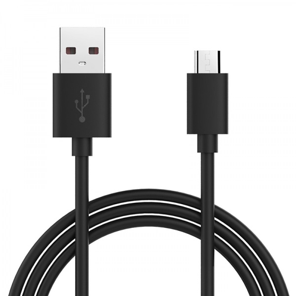 Кабель Monarch P-Series USB - Micro USB 2.4А, 1.2 м, черный