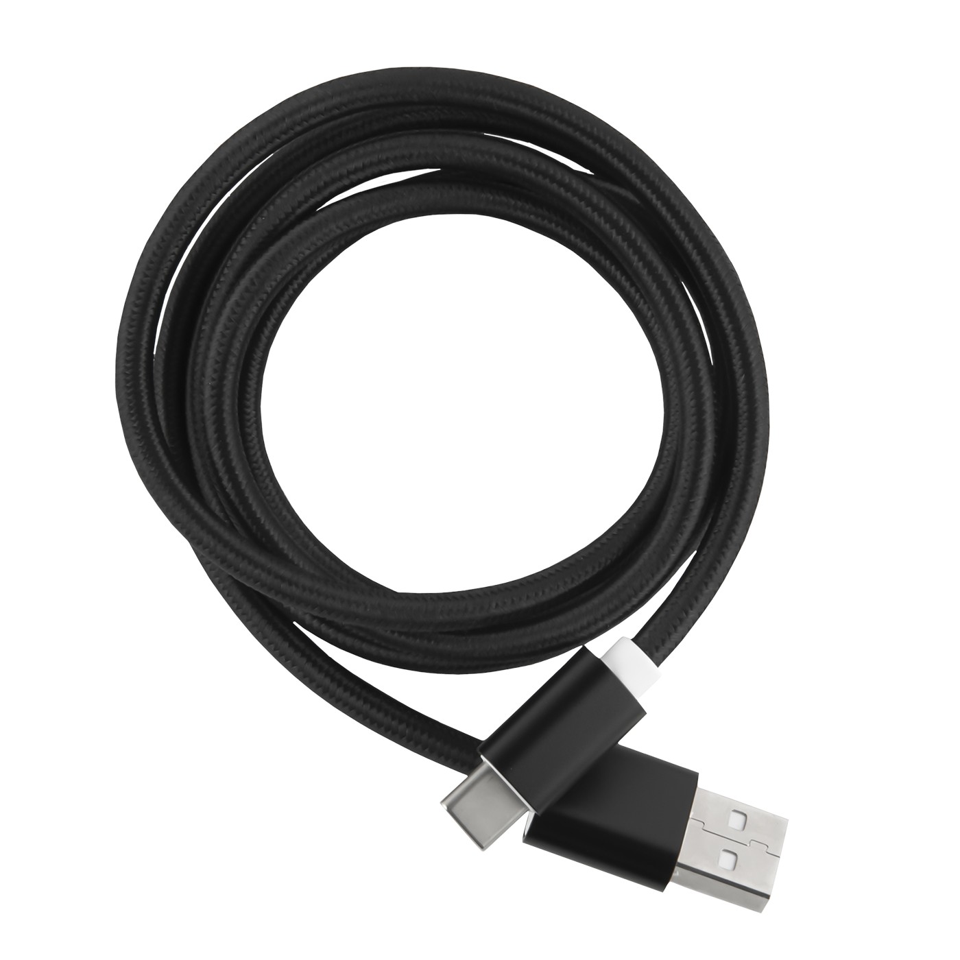 Кабель Red Line USB - Type-C 2.0 neylon, Black