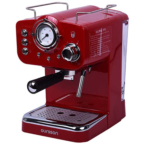 Кофеварка рожкового типа Oursson EM1500/RD