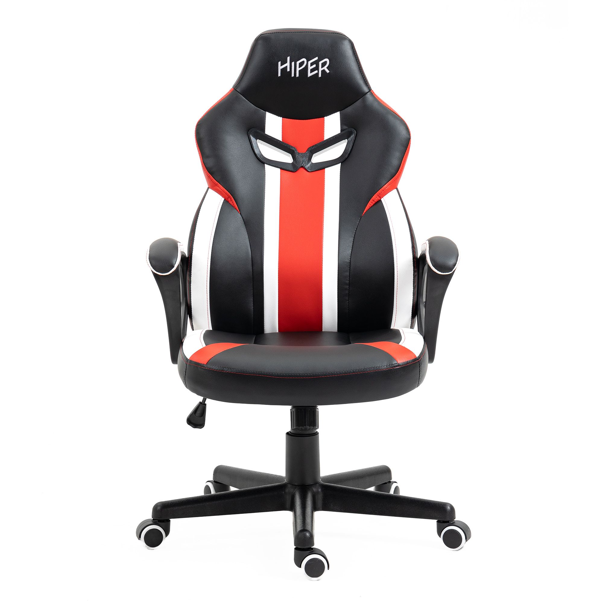 Кресло игровое Hiper Shanghai HGC001, чёрный, красный, белый