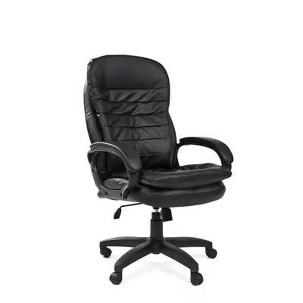 Кресло для руководителя Easy Chair 515 TPU черное (экокожа, пластик), 686728