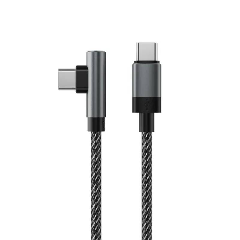 Кабель USB Type-C -USB Type-C Accesstyle CC30-F100MA 1 м серый