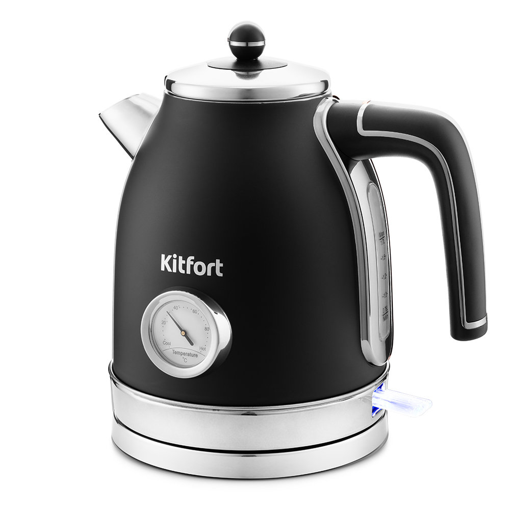 Чайник электрический Kitfort KT-6102-1 1.7 л Black, Silver