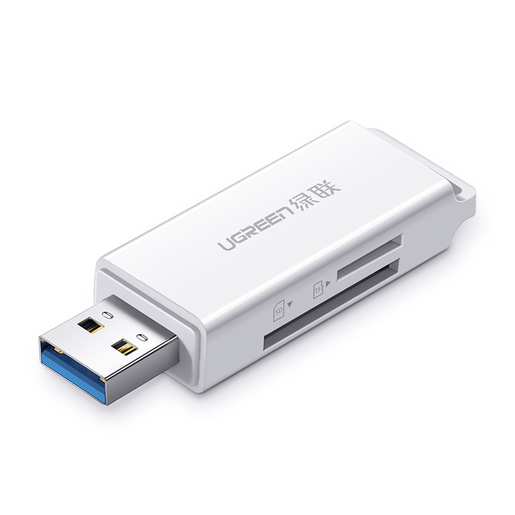 Кардридер UGREEN CM104 (40753) USB 3.0 to TF + SD Dual Card Reader