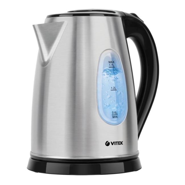 Чайник электрический VITEK VT-7052 1.7 л серебристый