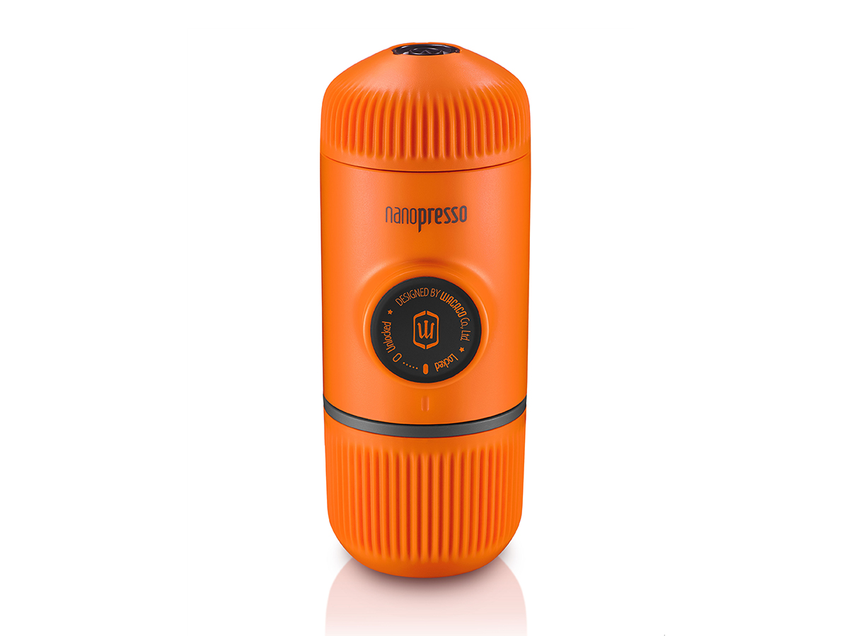 Ручная мини-кофемашина Wacaco (NANOPRESSO-ORANGEPATROL), молотый кофе, оранжевый