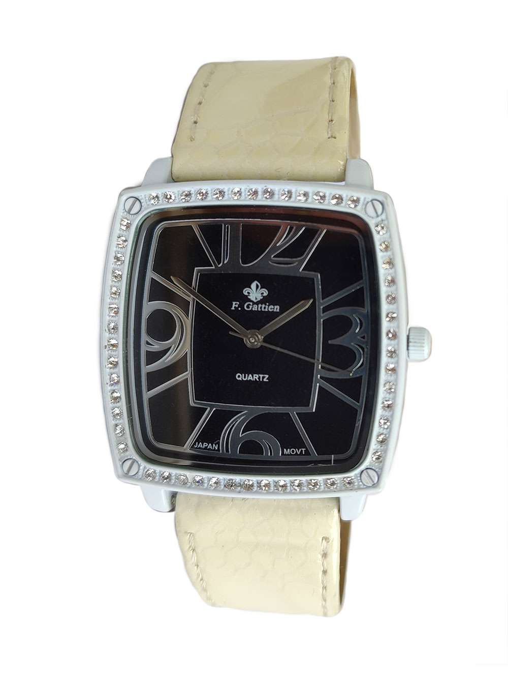Наручные часы женские F.Gattien 6686 белые/черные