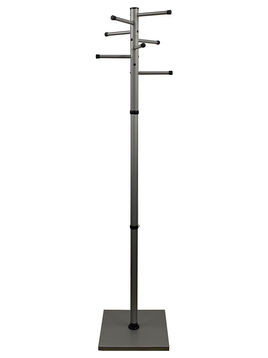 Вешалка напольная Титан Мажор-М4,цвет серый металик, 370х370х1811мм