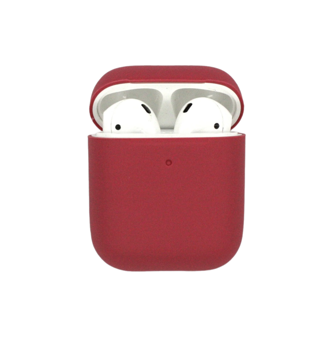 Чехол AirPods 1/2 leather Silicone hibiscus