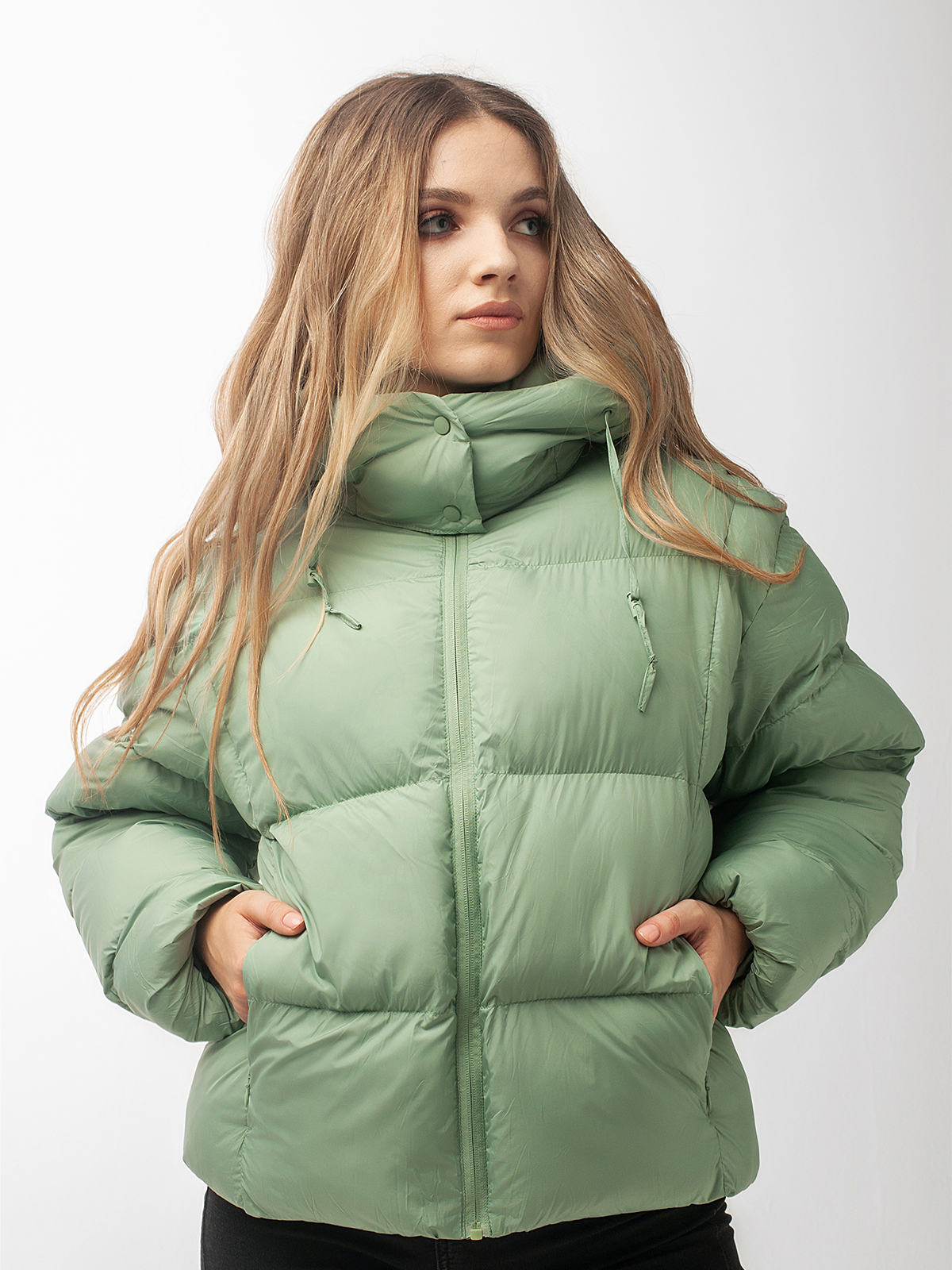 Куртка женская NOORD PAC19006 зеленая L