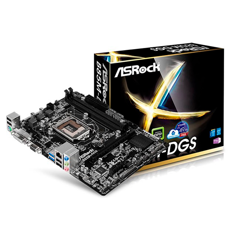 Материнская плата ASRock B85M-DGS