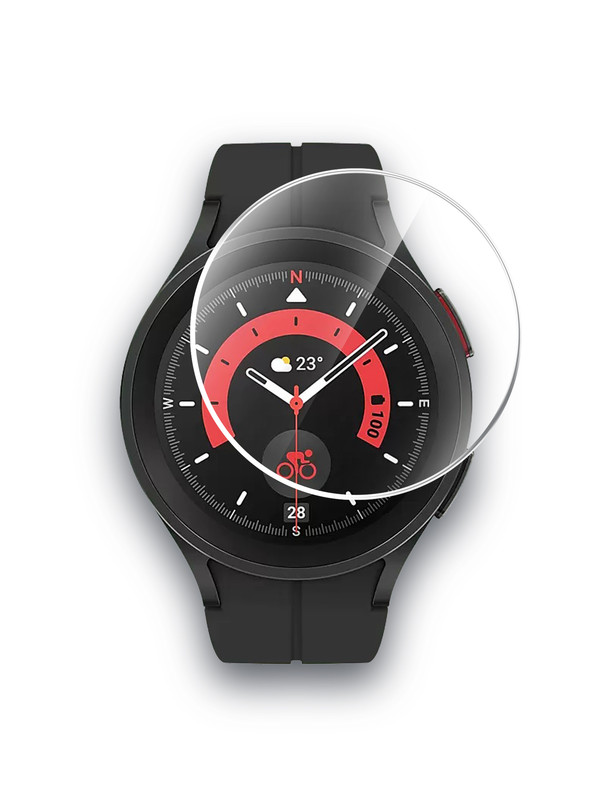Защитное стекло Brozo на Samsung Galaxy Watch 5 Pro (45mm)
