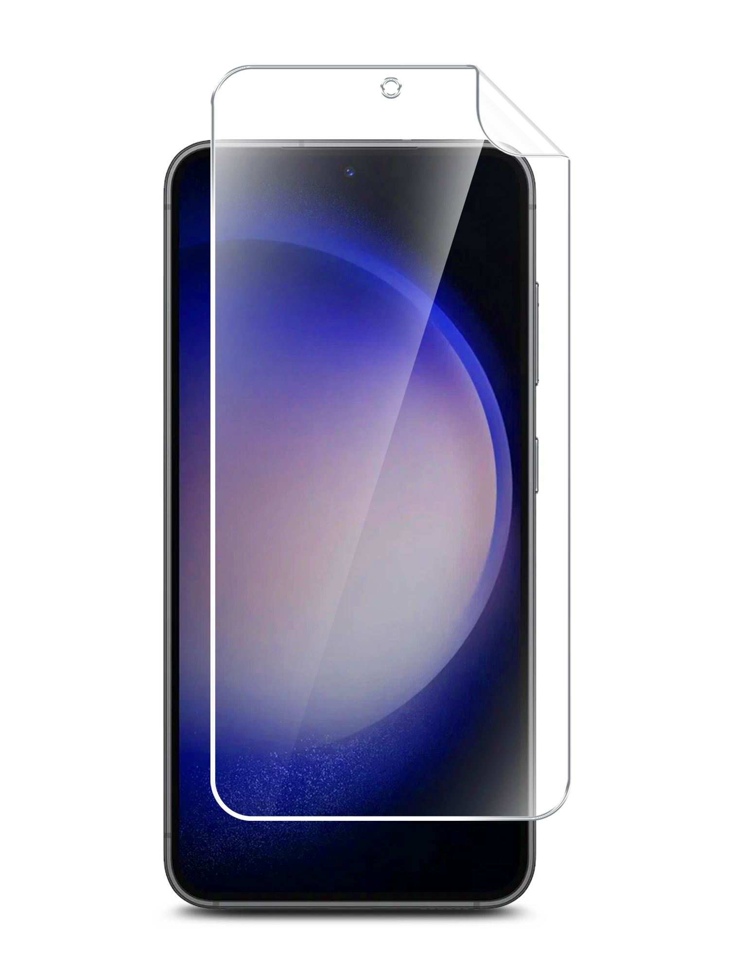 Защитная плёнка для Samsung Galaxy S23 (гидрогелевая), прозрачная