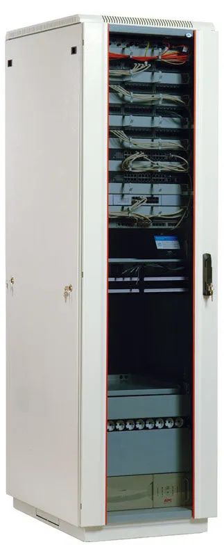 Серверный шкаф ЦМО ШТК-М-33.6.6-1ААА Глубина 60см, серый