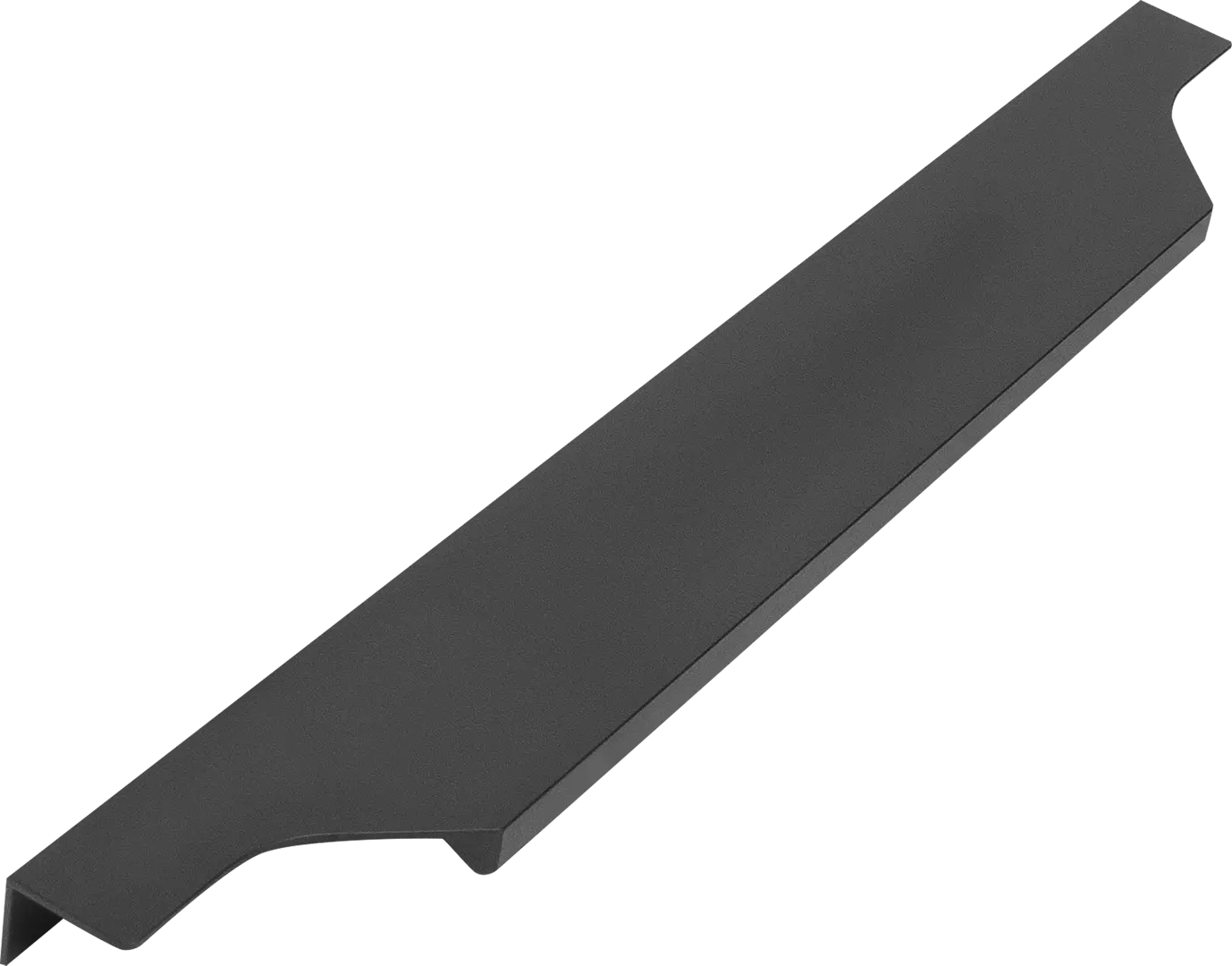 Ручка-профиль CA1.1 296 мм алюминий, цвет черный