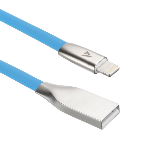 Кабели USB ACD-Infinity Lightning USB-A, голубой