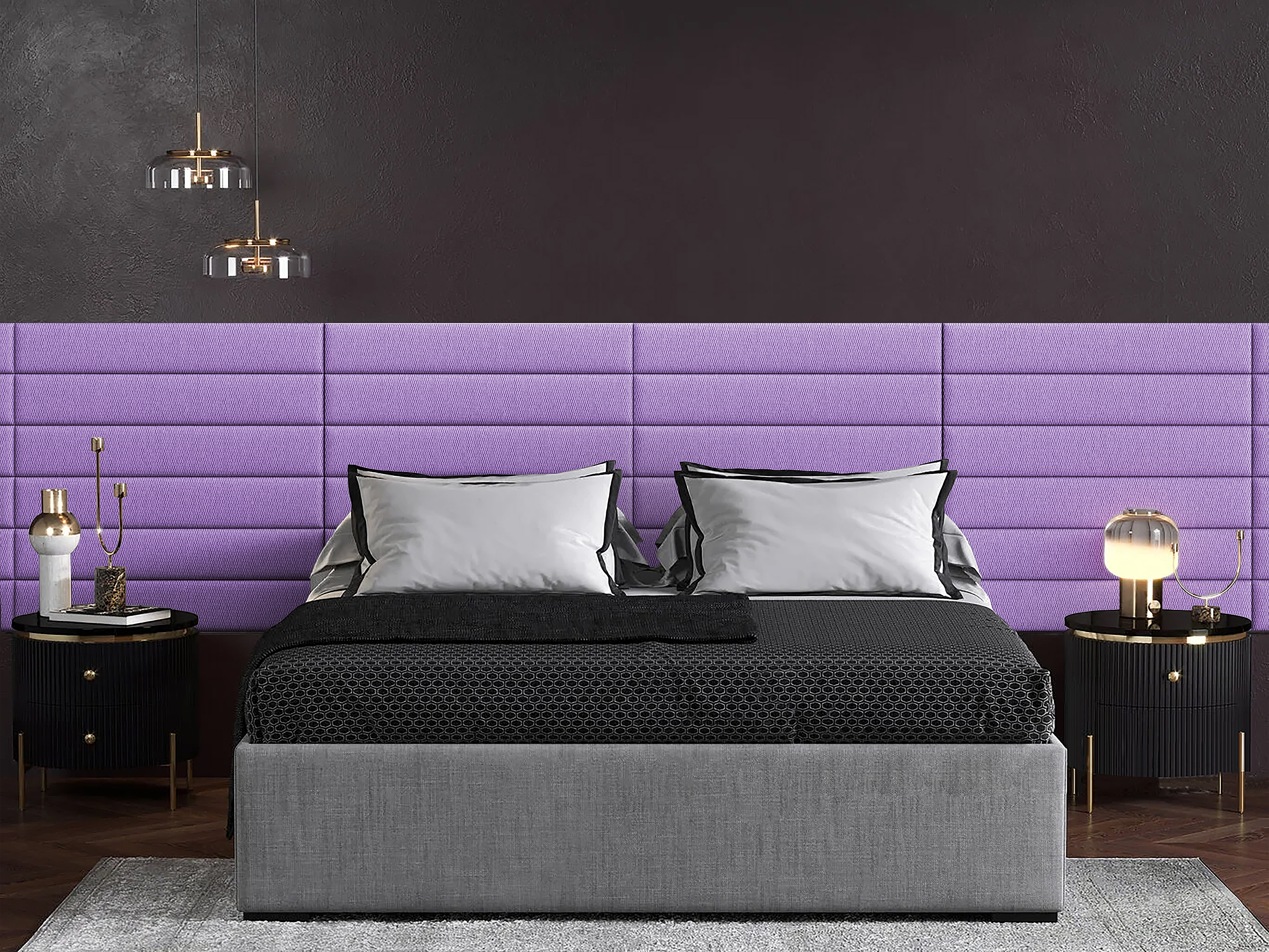 Панель кровати Cabrio Violet 15х90 см 2 шт.