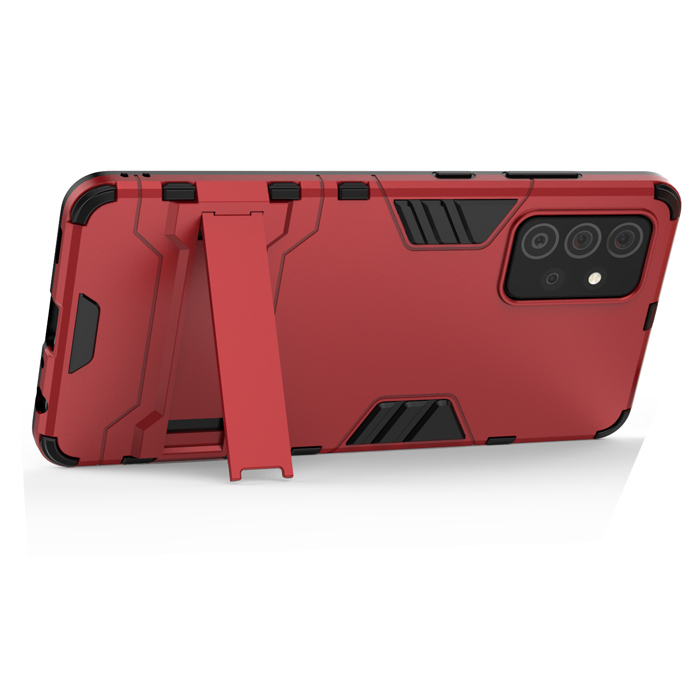 Противоударный чехол Transformer-2 для Samsung Galaxy A72 (красный)
