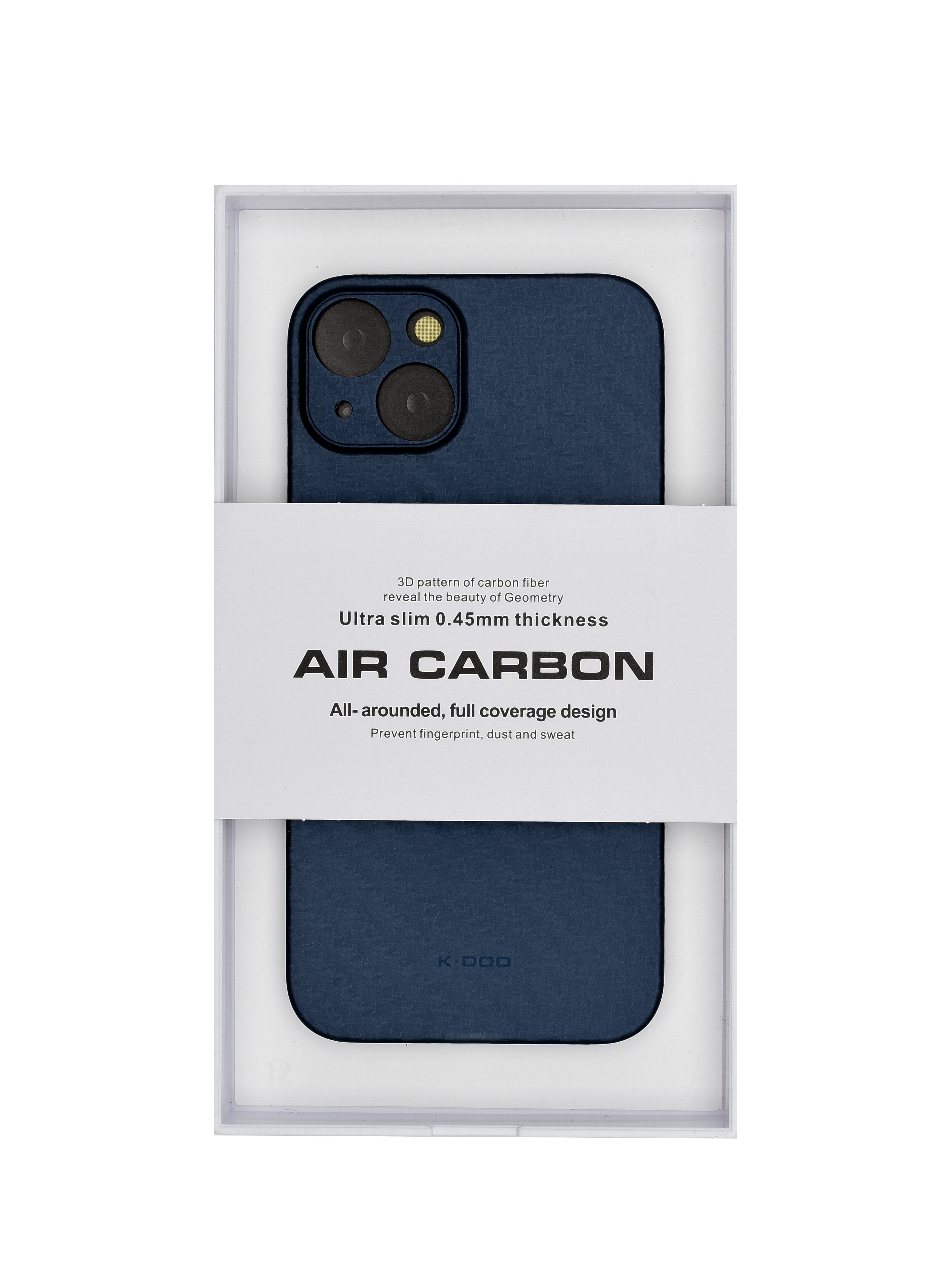 Чехол для iPhone 14 Plus AIR Carbon High Quality - Синий