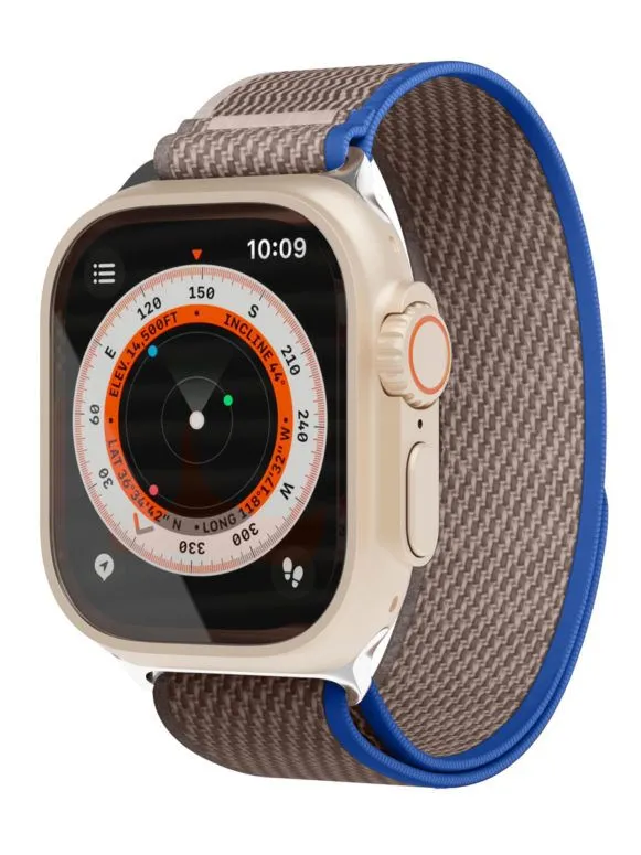 Ремешок VLP Trail Band для Apple Watch 42/44/45/49 mm Grey/Blue