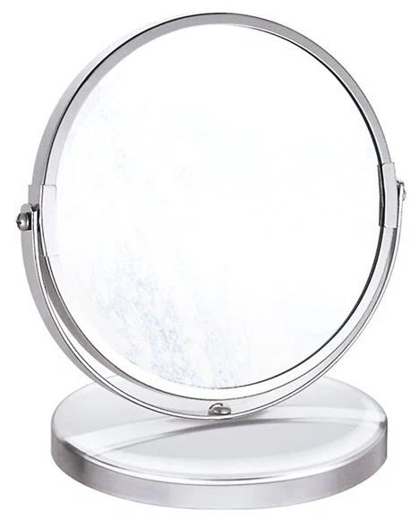 Зеркало настольное BRABIX, круглое, диаметр 17см, 607422