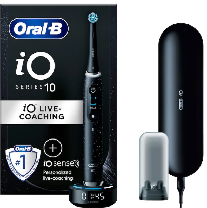 Электрическая зубная щетка Oral-B iO 10 435648 черный