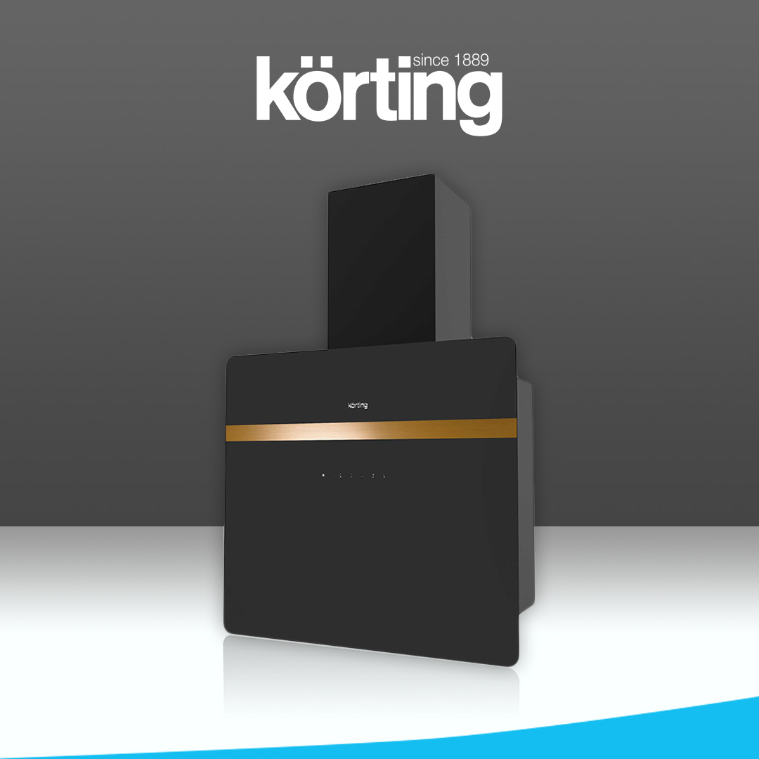 Вытяжка настенная Korting KHC 69131 GCN черный