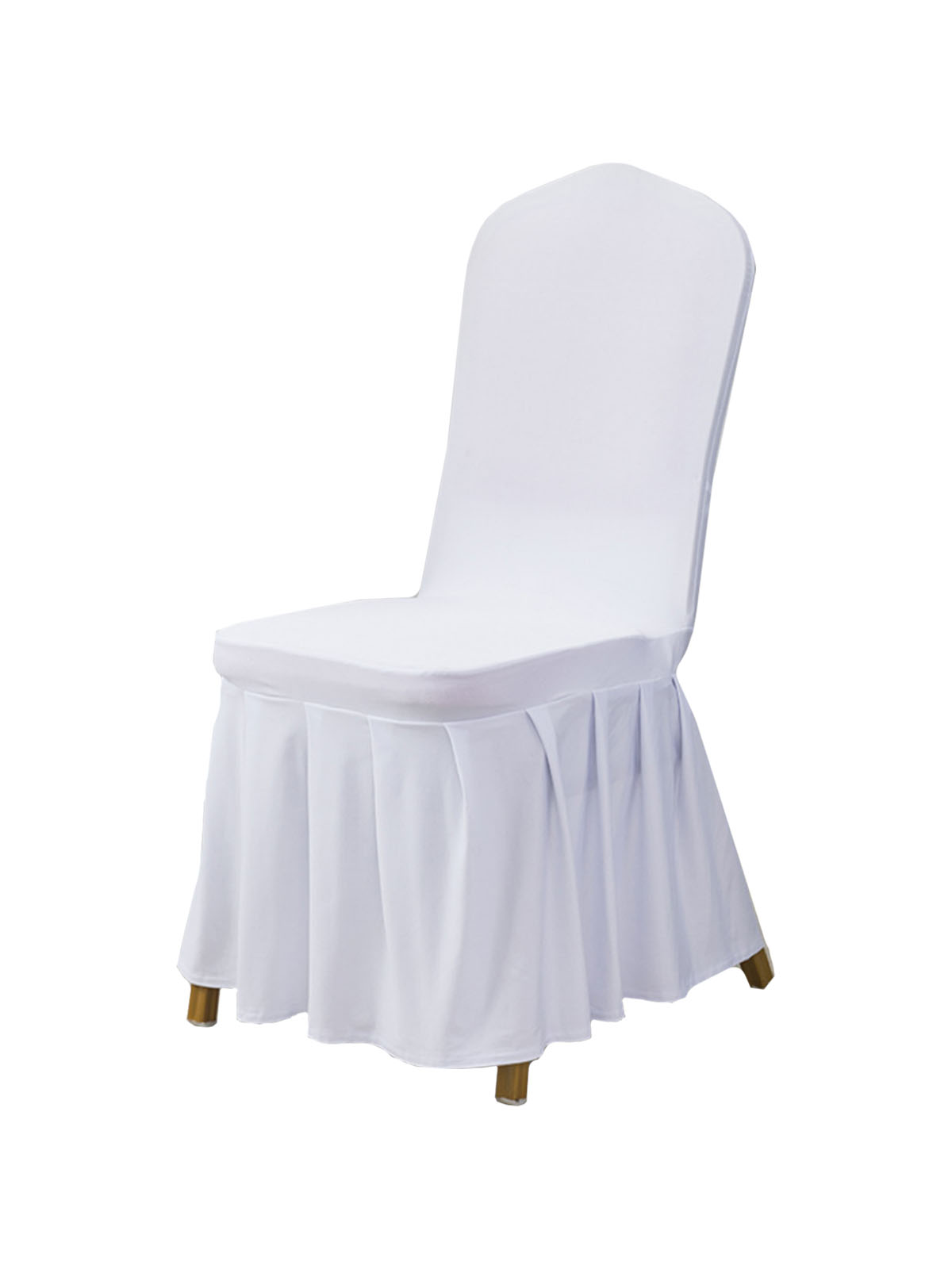 Чехол LuxAlto на стул со спинкой Jersey универсальный, с юбкой оборкой, 2 шт., 10712