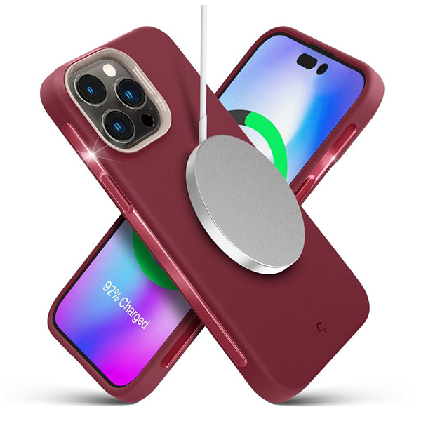 Чехол Spigen Cyrill Ultra Color Mag Для Iphone 14 Pro, (Acs05025) Красный (Sangria)